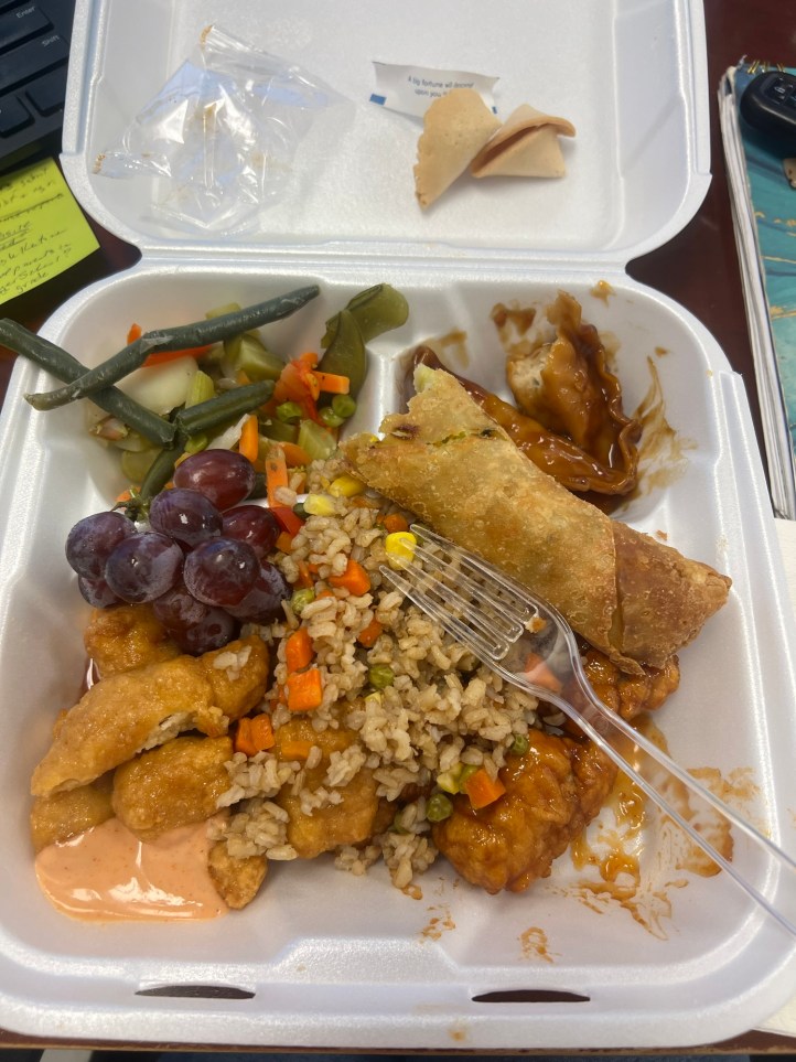 Comfort in a Cafeteria Box – Writing Marla